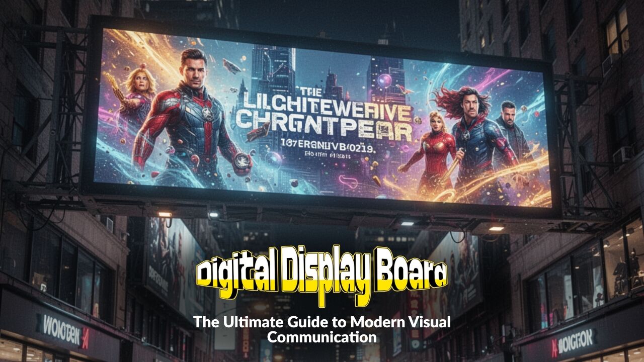 Digital Display Board Options for Every Business | SUNSHINE LED DISPLAY ...