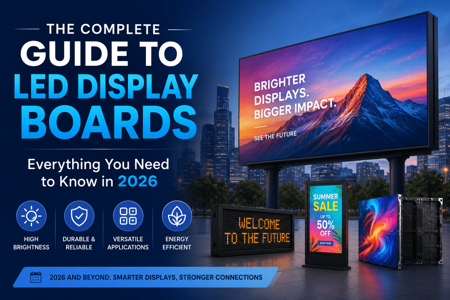 The Complete Guide to LED Display Boards: Everything You Need to Know ...